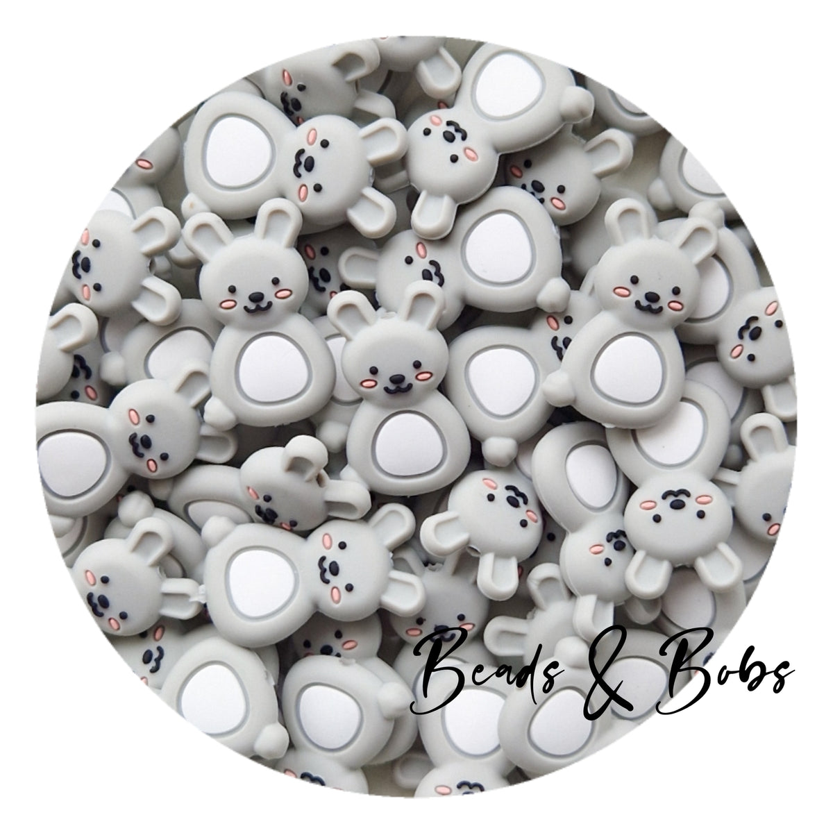 Silicone Rabbit Beads – Beads & Bobs craft co.