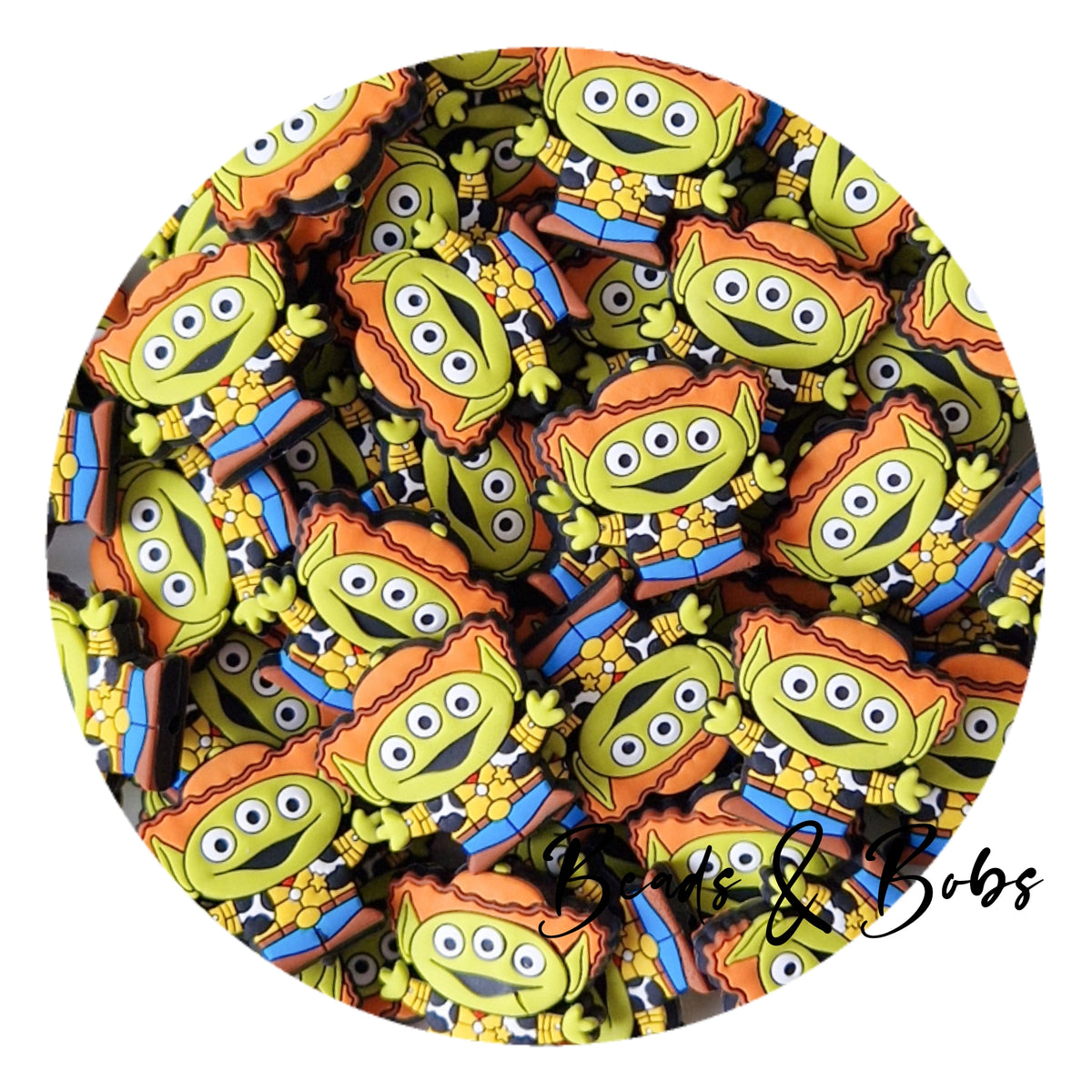 Silicone Cowboy Alien Beads – Beads & Bobs craft co.
