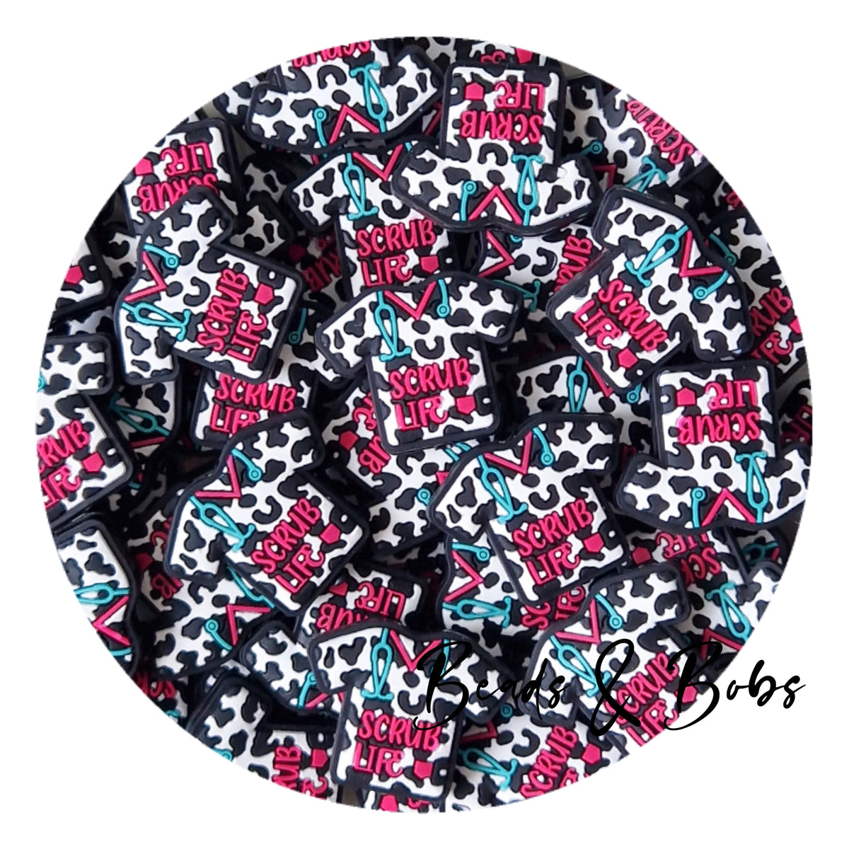 Silicone Scrub Life Beads – Beads & Bobs craft co.
