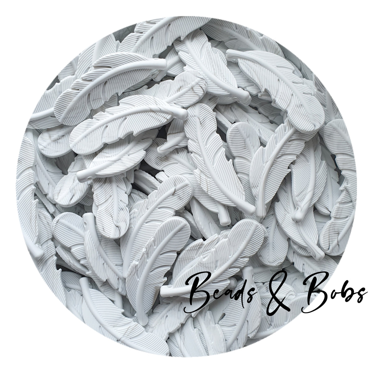 Silicone Feather Beads - 21 Colours – Beads & Bobs craft co.